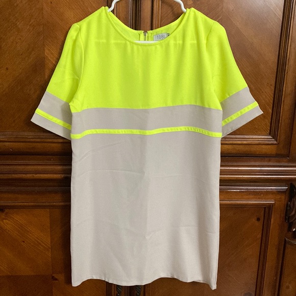 Tobi | Dresses | Tobi Neon Colorblock Shift Dress | Poshmark